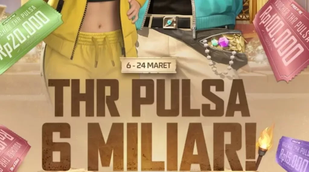 Main Free Fire Bisa Dapat THR Pulsa? Event Booyah Ramadan 2026 Bagi ...